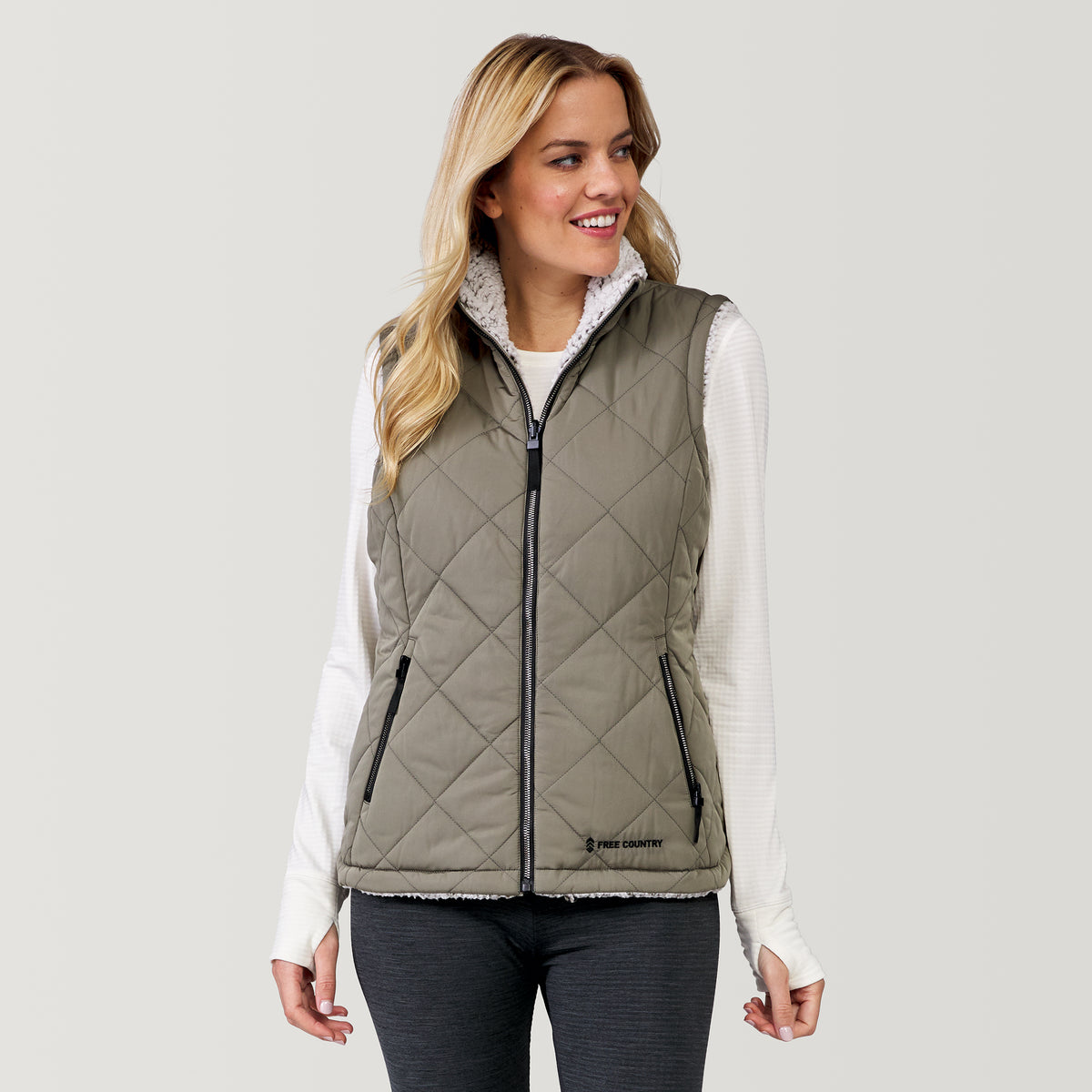 Women's Stratus Lite Reversible Vest – Free Country