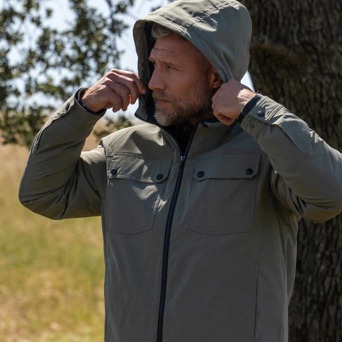 Men's Hooded Cruiser Midweight Jacket – Free Country